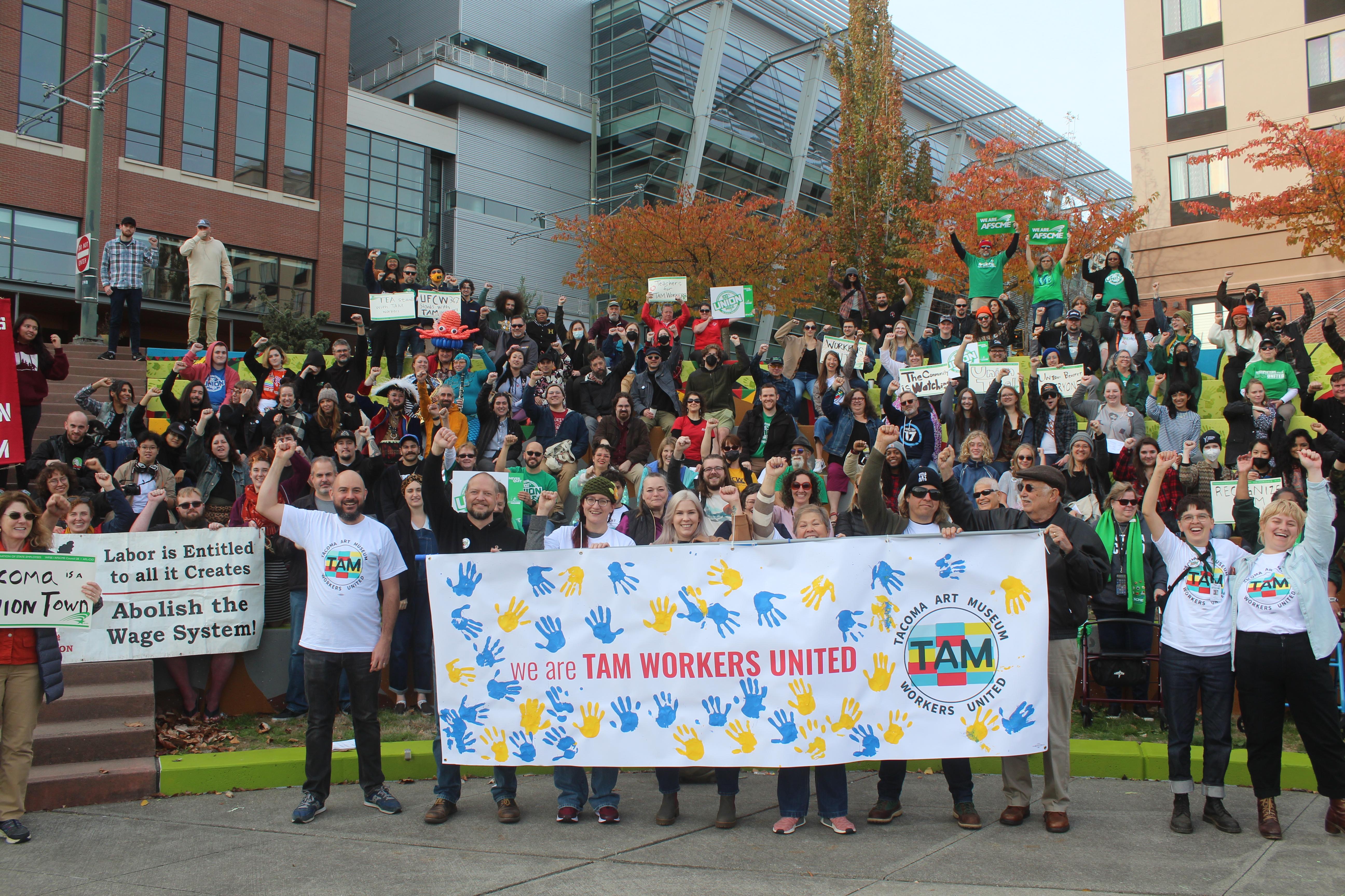 Victory! Tacoma Art Museum Unionizes | AFSCME Council 28 (WFSE)