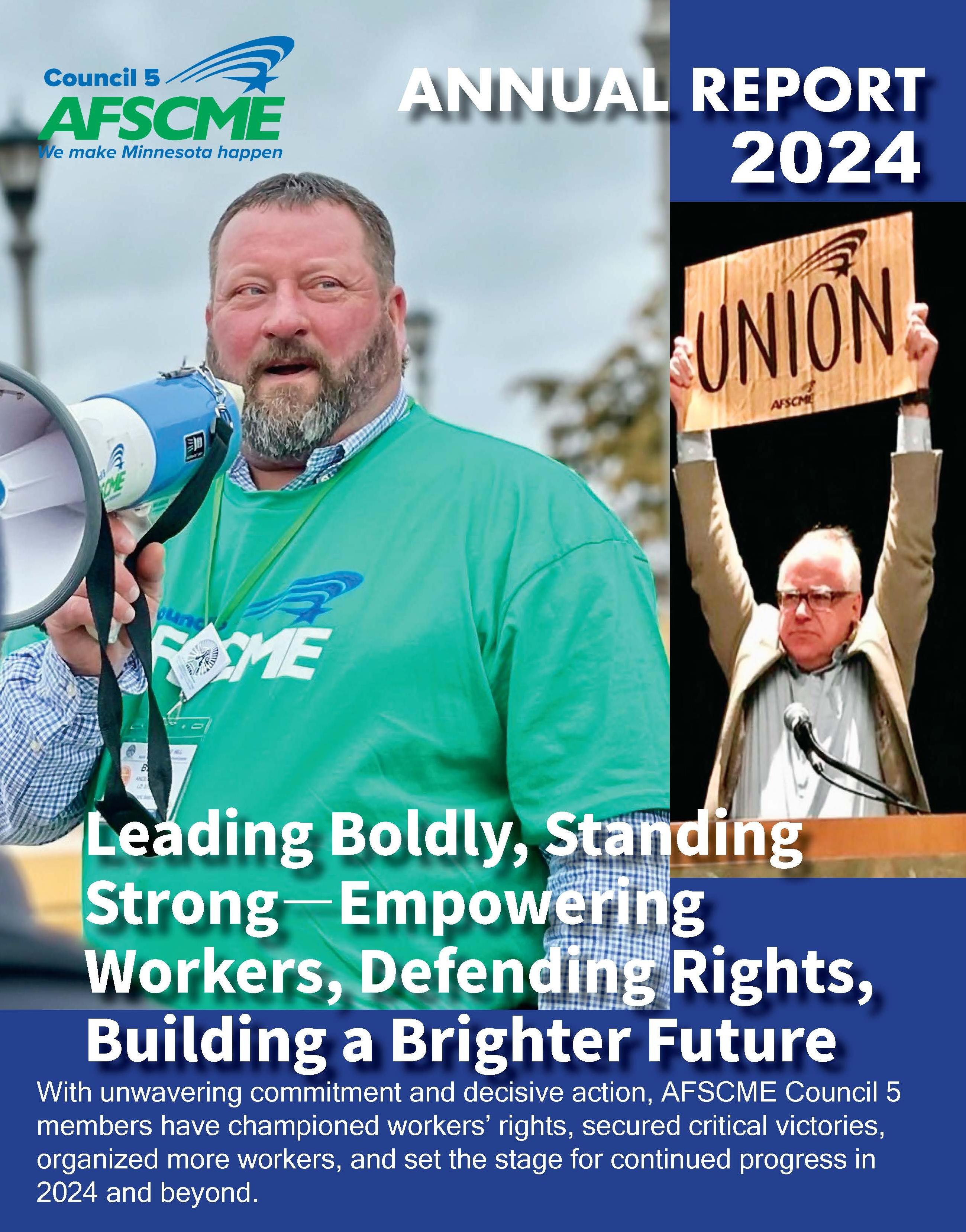 2024 Annual Report | AFSCME Union Hall