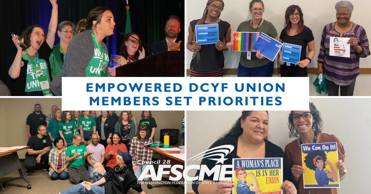 Empowered DCYF Union Members Set Priorities | AFSCME Council 28 (WFSE)
