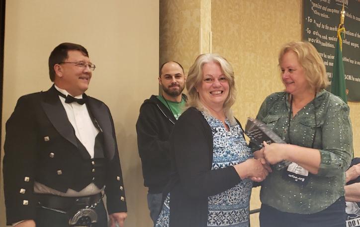 Pat Bailey Wins Laurie Merta Award | AFSCME Council 28 (WFSE)