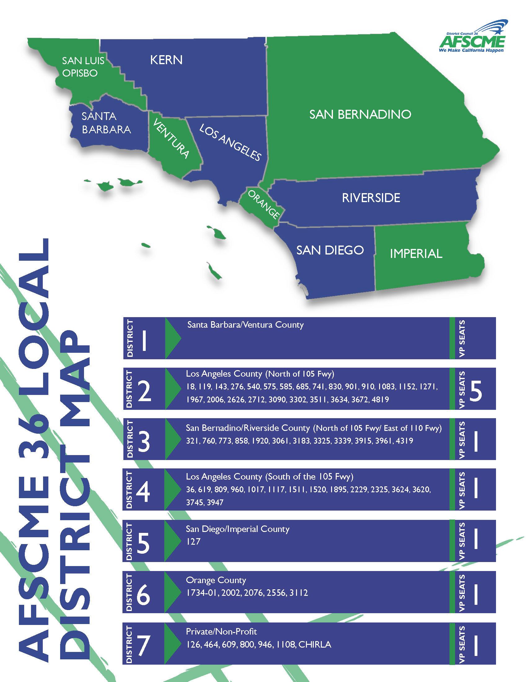 Council 36 Local Unions | AFSCME District Council 36