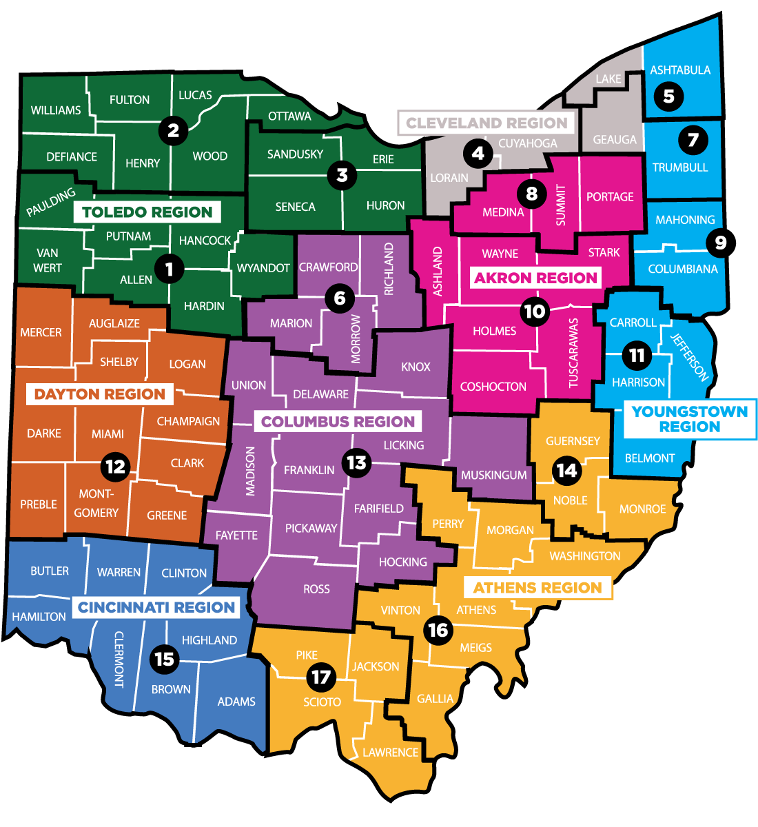 Regions | AFSCME Union Hall Regions | AFSCME Union Hall